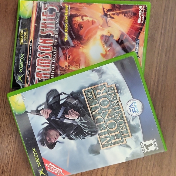 Xbox | Video Games & Consoles | Xbox Games Medal Of Honor Frontline Crimson Skies | Poshmark